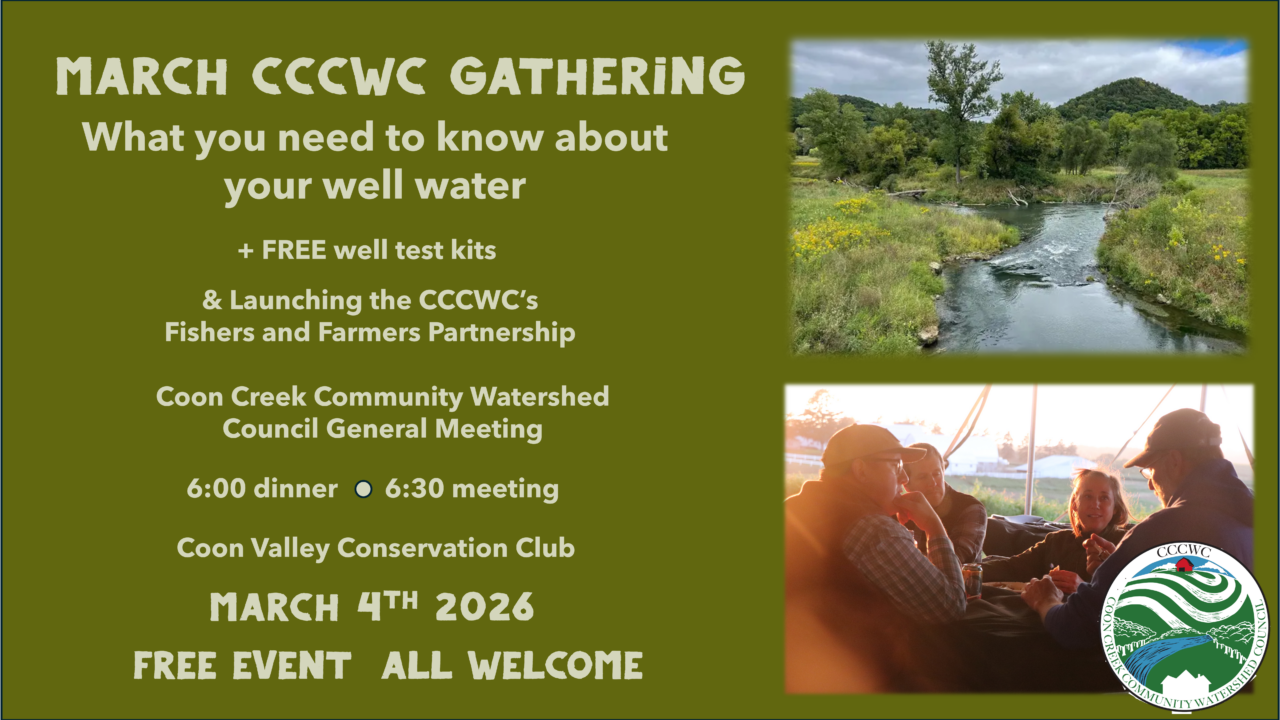 Free well water test kits at March 4 Meeting - Coon Creek Community ...